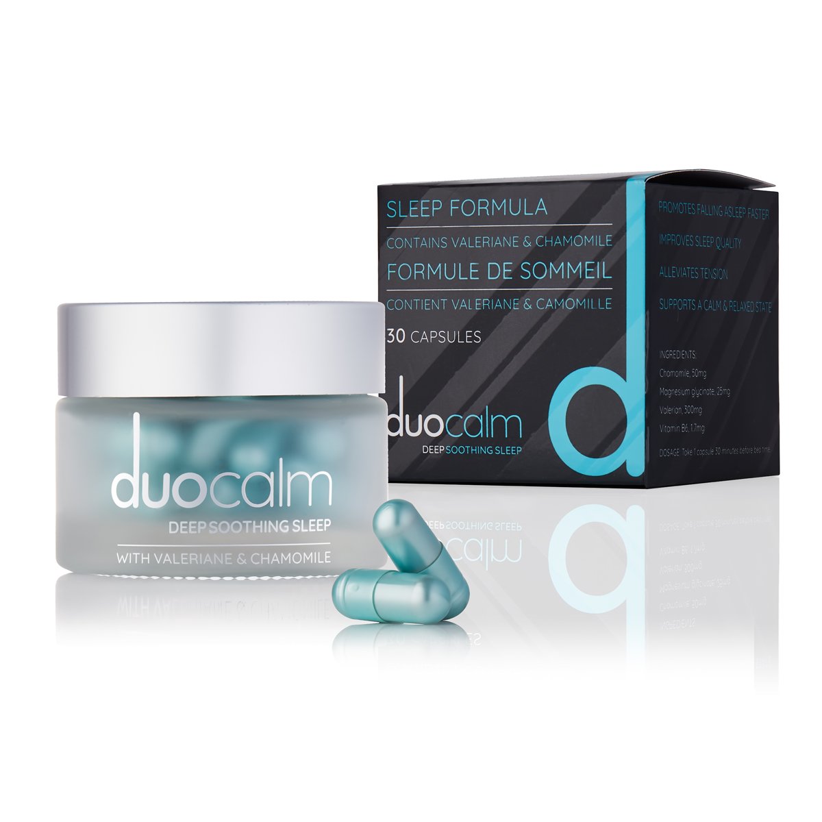 Fusion Labs Duo Calm Soothing Sleep 30 Capsules 30 caps - 27Pinkx